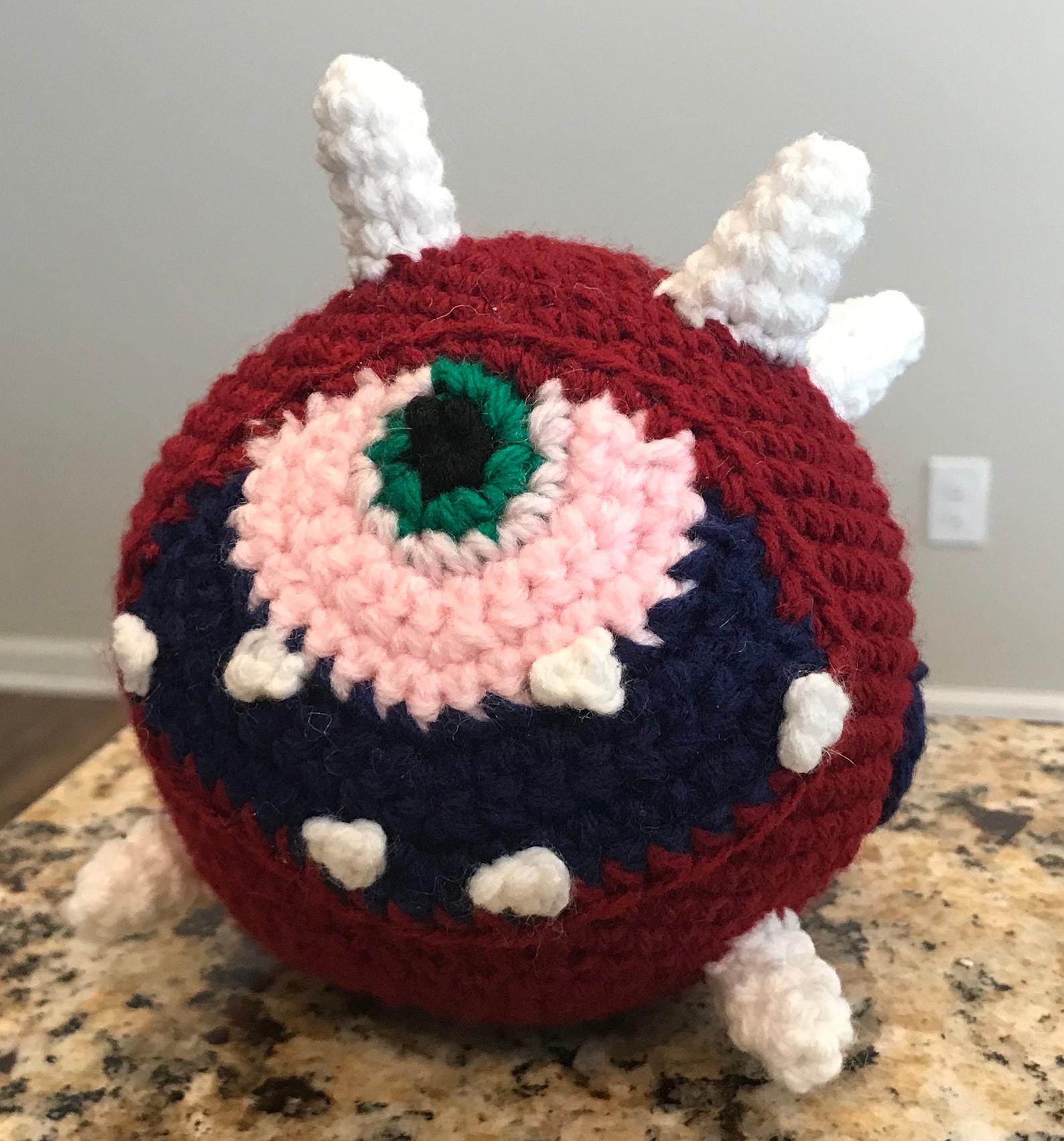 Crochet Cacodemon Plushie - Etsy