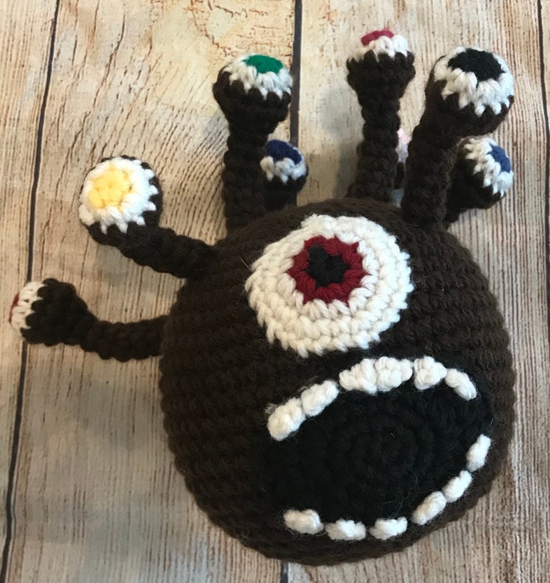 Crochet Beholder Plushie PDF Pattern - Etsy