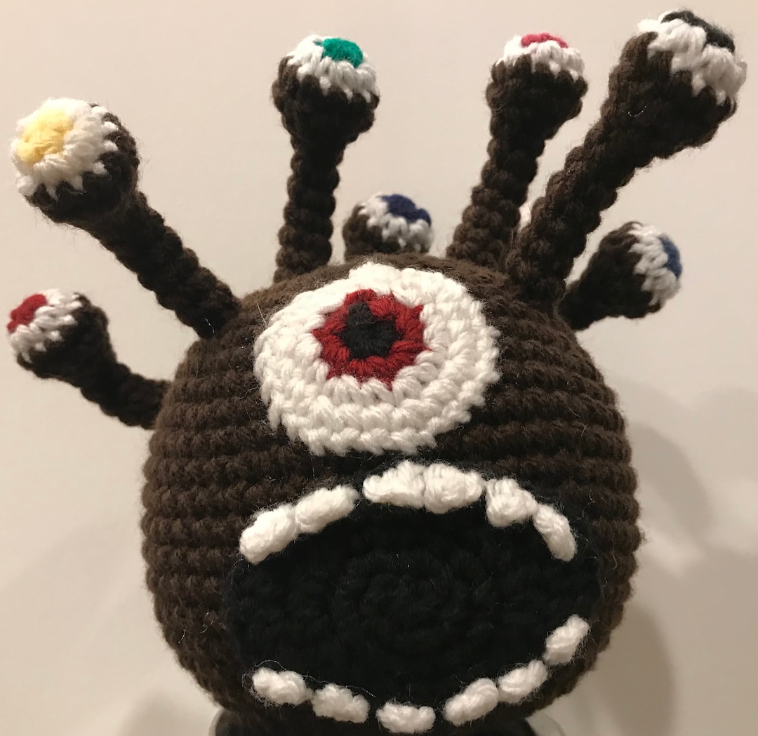 Crochet Beholder Plushie PDF Pattern - Etsy