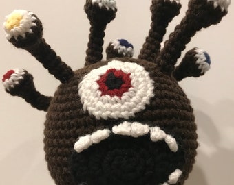 Crochet Beholder Pattern - Etsy
