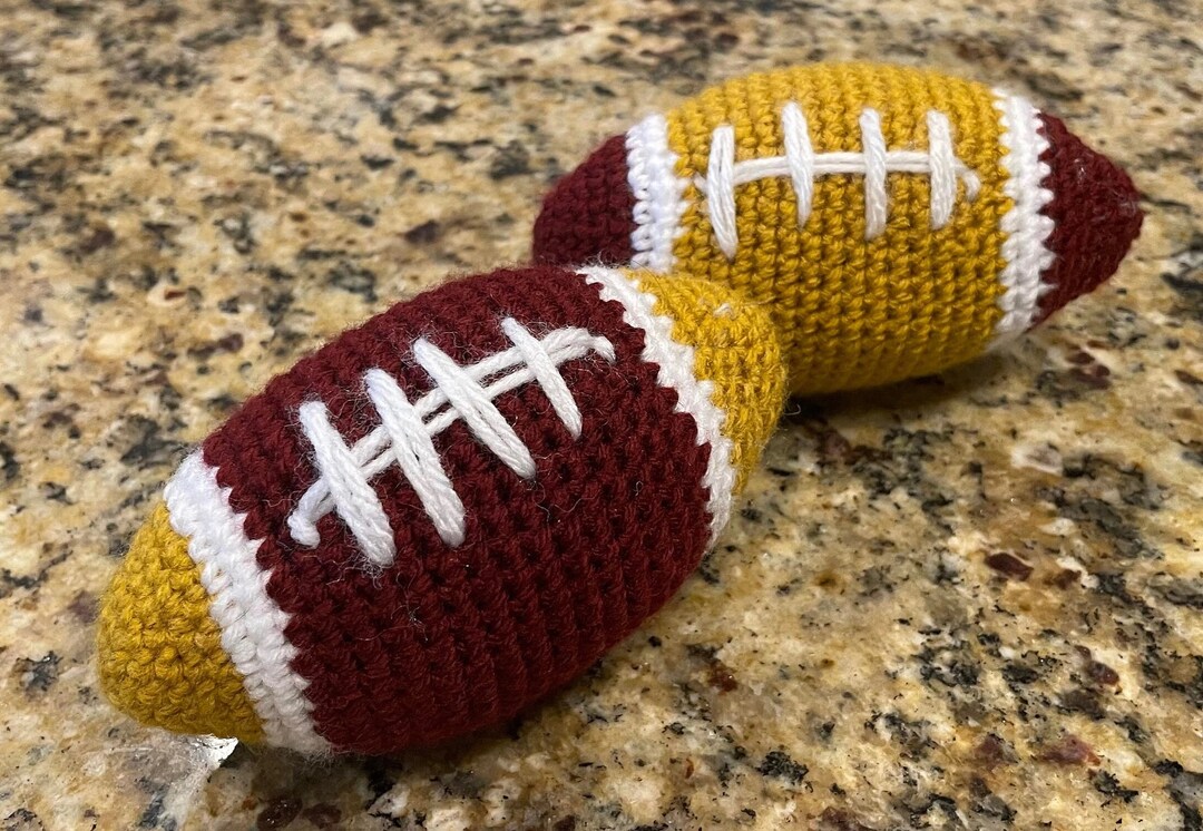 Maroon and Gold Football Plushies - Etsy