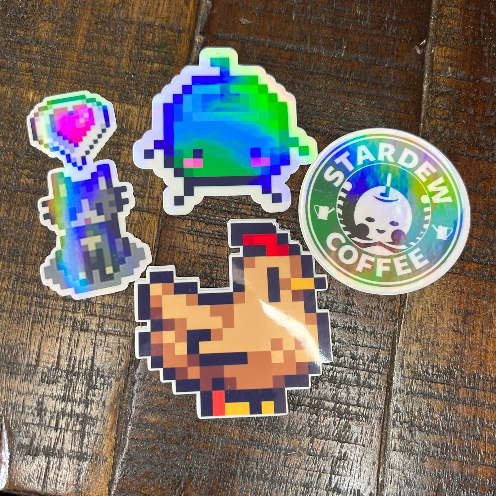 Stardew Valley Sticker Pack, Junimo, Stardew Coffee, Stardew Chickens ...