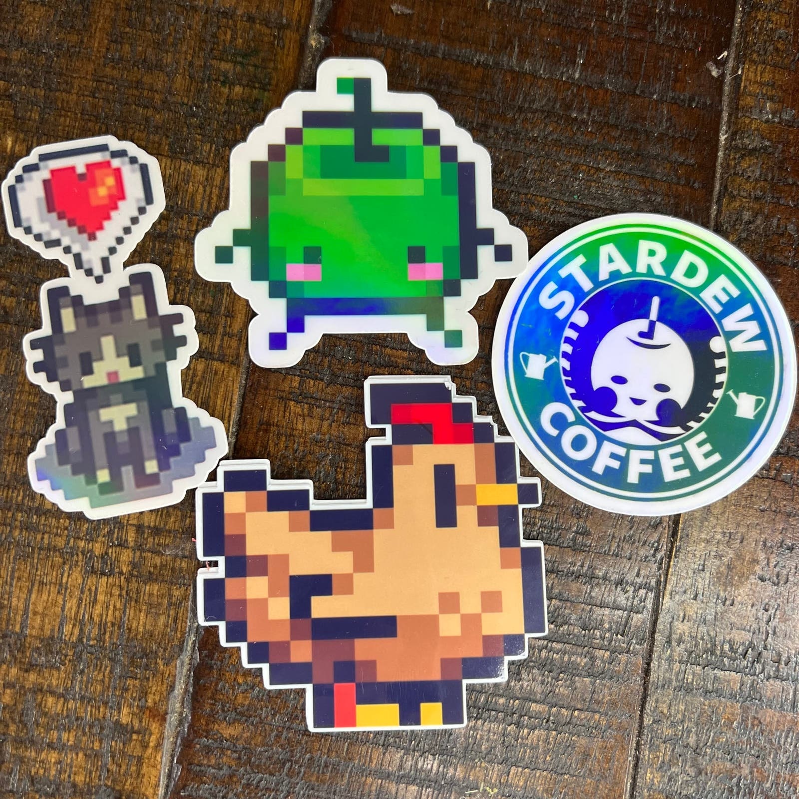 Stardew Valley Sticker Pack, Junimo, Stardew Coffee, Stardew Chickens ...