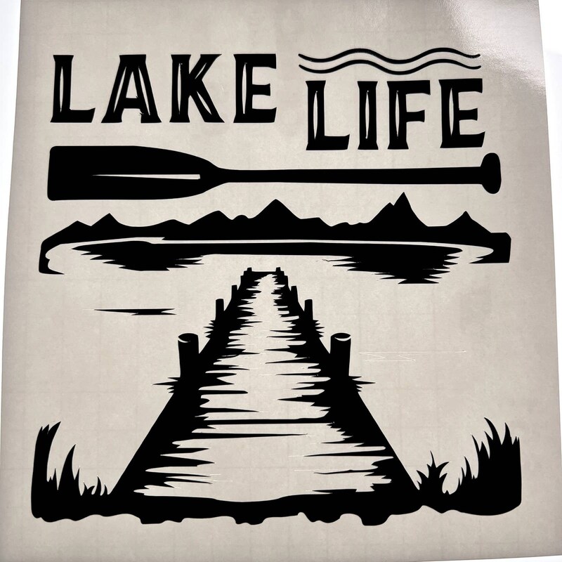 Lake House Decal - Etsy