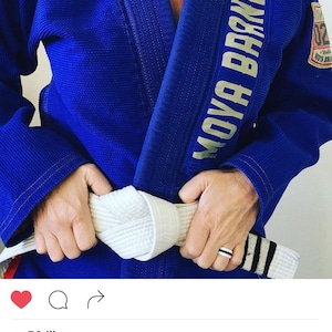Jiu Jitsu BJJ Wedding Ring - Etsy