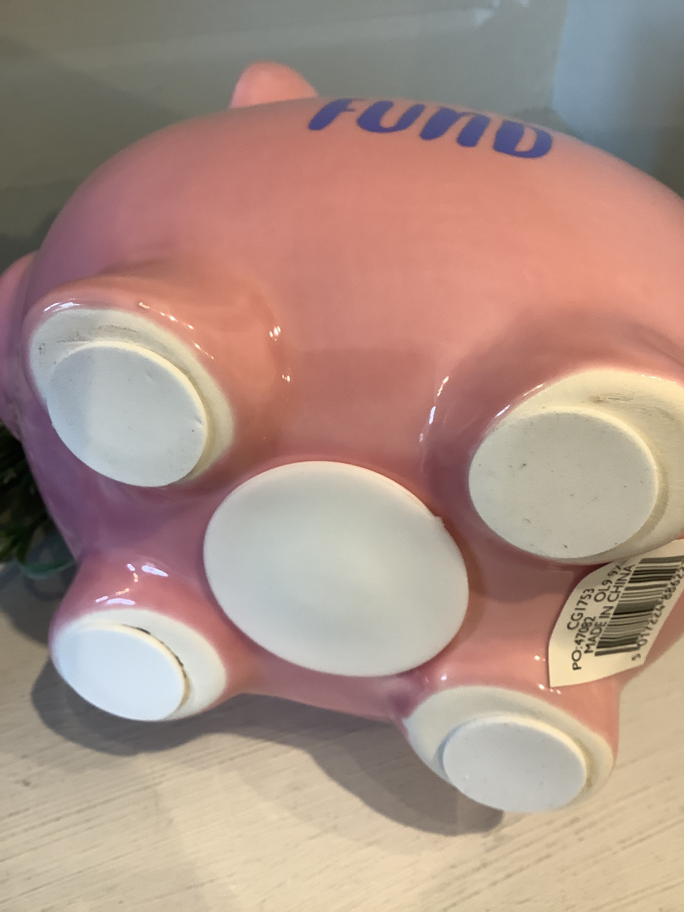 Ceramic piggy bank . Savings . Shopping fund . Gift idea . | Etsy