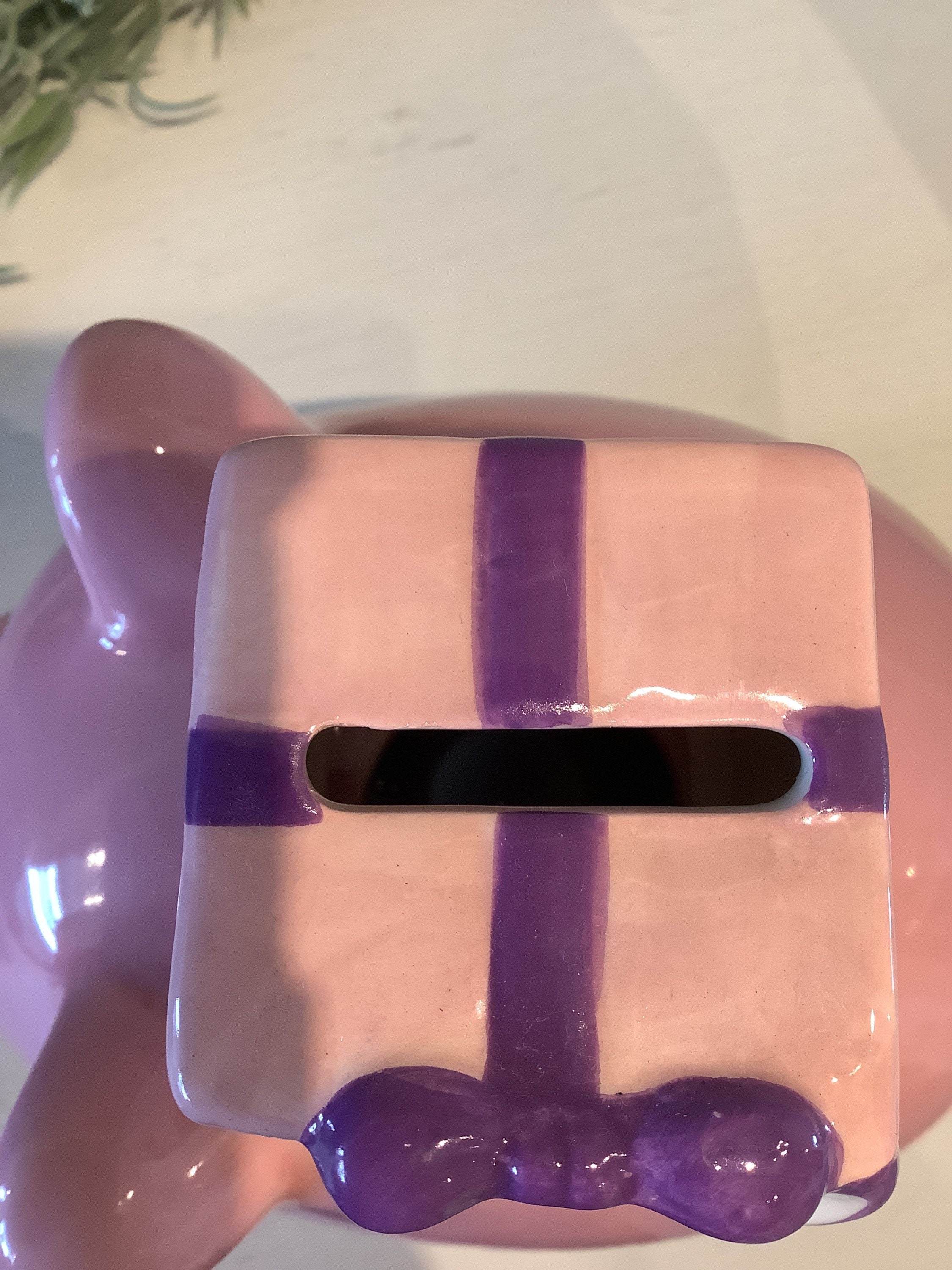 Ceramic piggy bank . Savings . Shopping fund . Gift idea . | Etsy