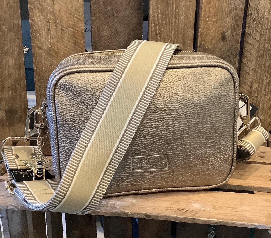 Alice Wheeler Bronze Cross Body Bag, Work Wear,bronze,faux Leather ...