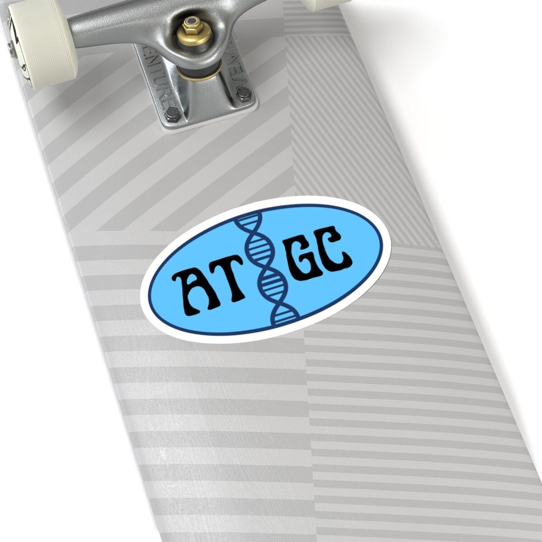 ATGC Biology DNA Science Sticker - Etsy