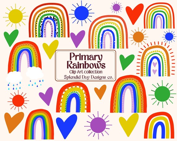 Clip Art Primary Colours