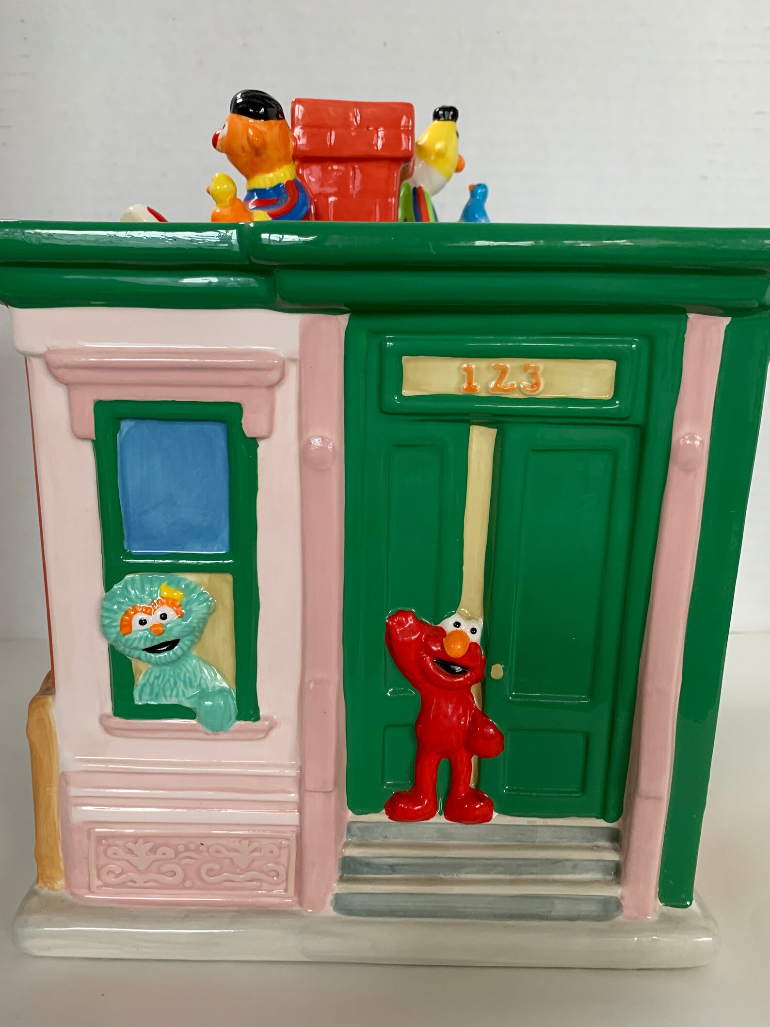 123 Sesame Street Hooper's Store Cookie Jar - Etsy