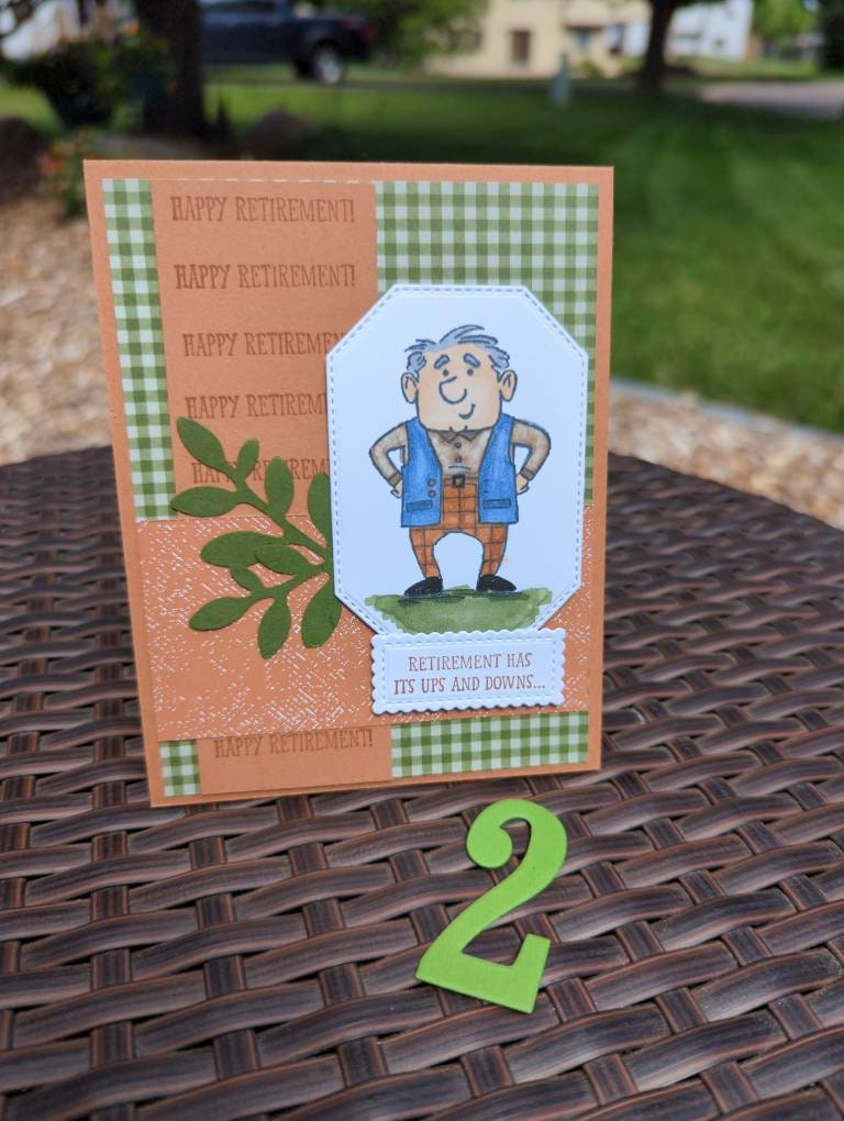 Handmade Retirement Card, Stampin up Cards, Cards for Retired Women ...