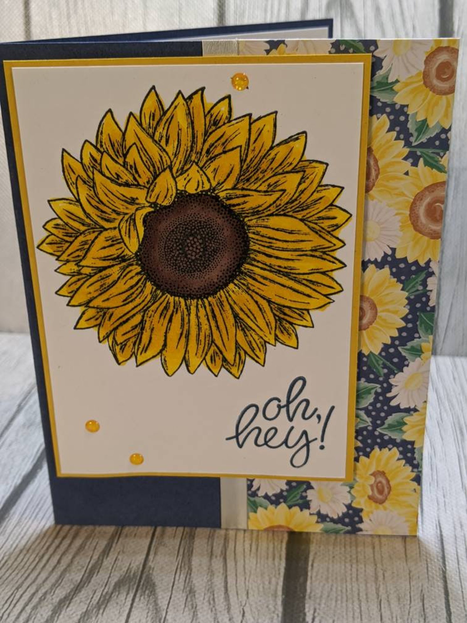 Thinking of You Cards, Stampin up Celebrate Sunflower Cards, Cards With ...