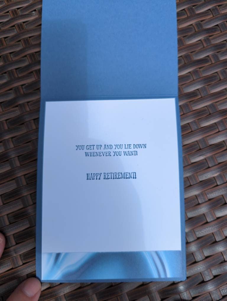 Handmade Retirement Card, Stampin up Cards, Cards for Retired Women ...