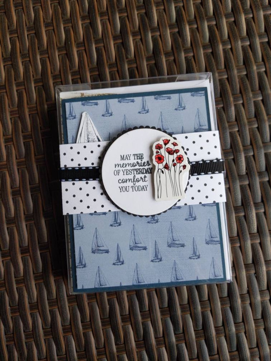 Set of 7 Sympathy Cards, Boxed Set of Cards, Handmade Greeting Cards ...