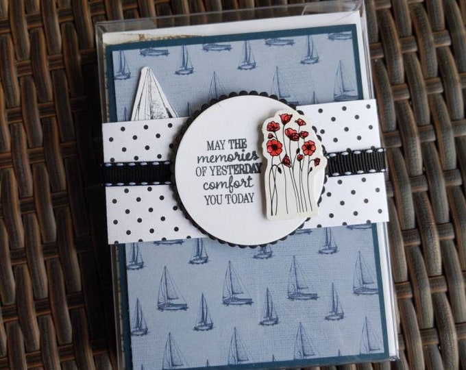 Set of 7 Sympathy Cards, Boxed Set of Cards, Handmade Greeting Cards ...