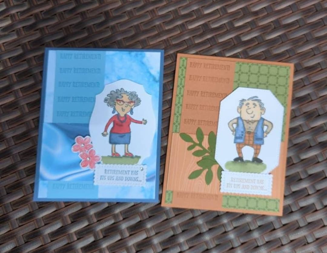 Handmade Retirement Card, Stampin up Cards, Cards for Retired Women ...