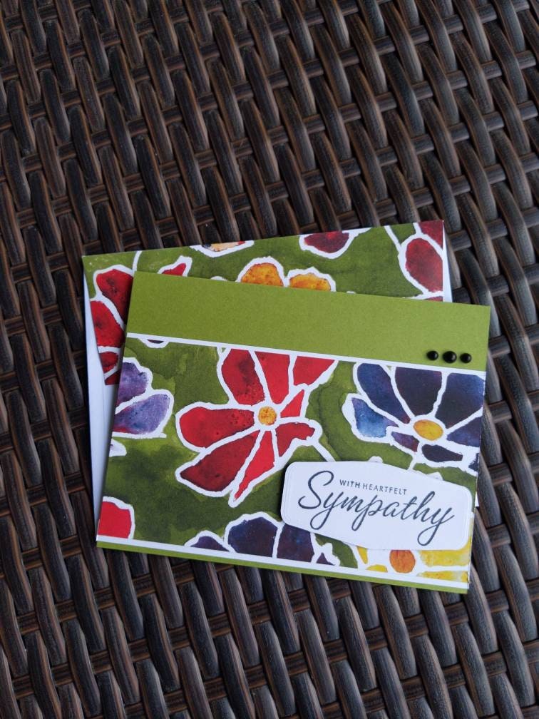 Set of 7 Sympathy Cards, Boxed Set of Cards, Handmade Greeting Cards ...