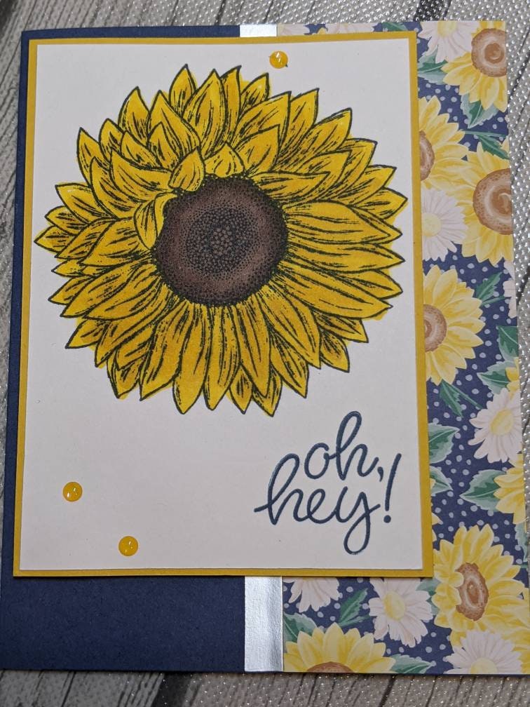 Thinking of You Cards, Stampin up Celebrate Sunflower Cards, Cards With ...