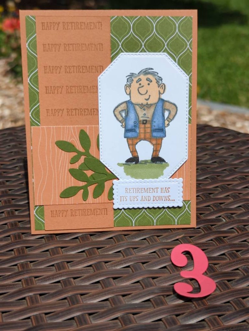 Handmade Retirement Card, Stampin up Cards, Cards for Retired Women ...