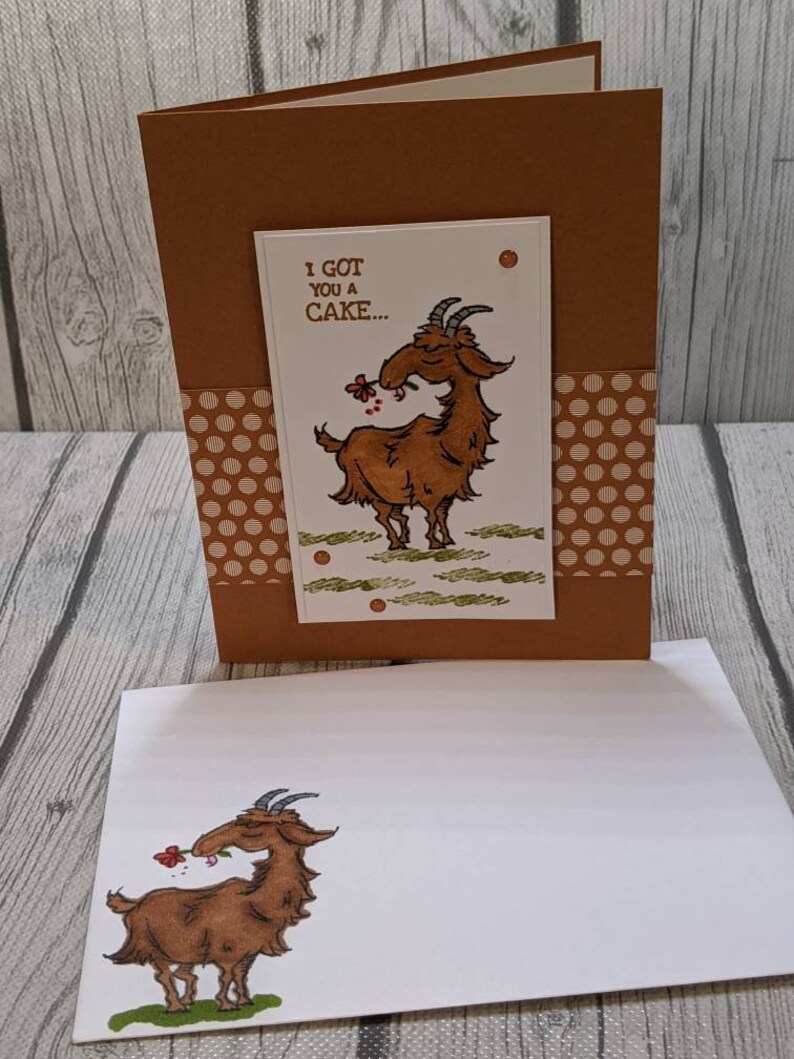 Birthday Cards for Men, Stampin up Way to Goat, Goat Cards, Cards With ...