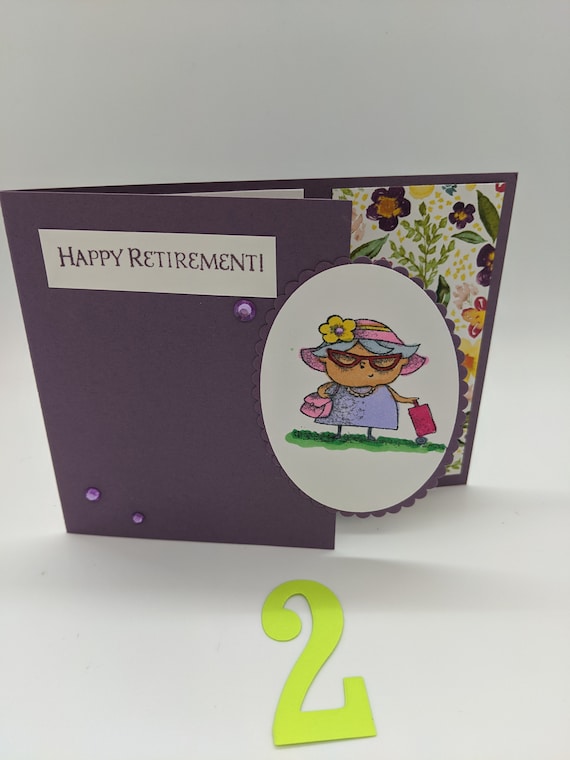 Retirement Cards Stampin Up Retirement Day Is Here Papercraft With