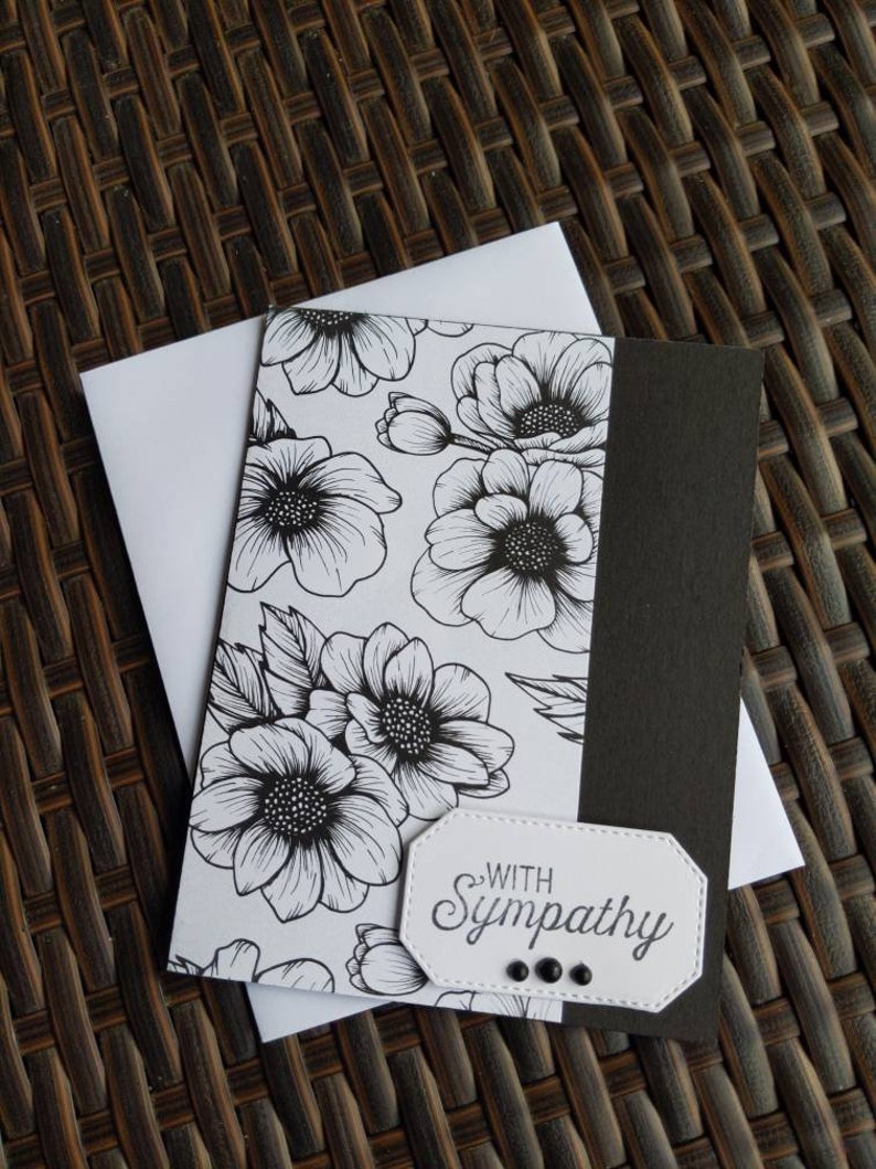 Set of 7 Sympathy Cards, Boxed Set of Cards, Handmade Greeting Cards ...