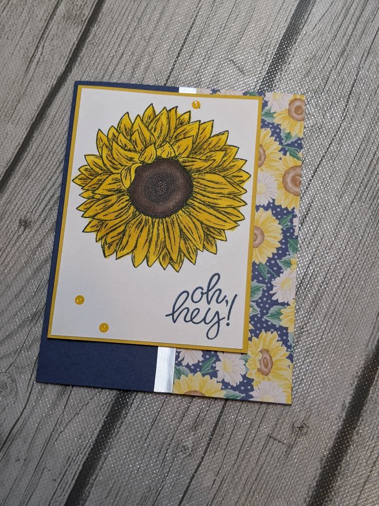 Thinking of You Cards, Stampin up Celebrate Sunflower Cards, Cards With ...