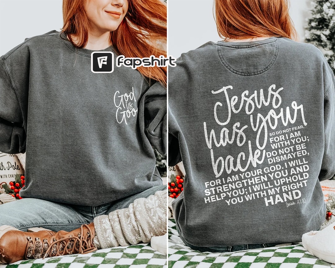 Christian Sweatshirts Bible Verse Sweatshirt Comfort Colors - Etsy