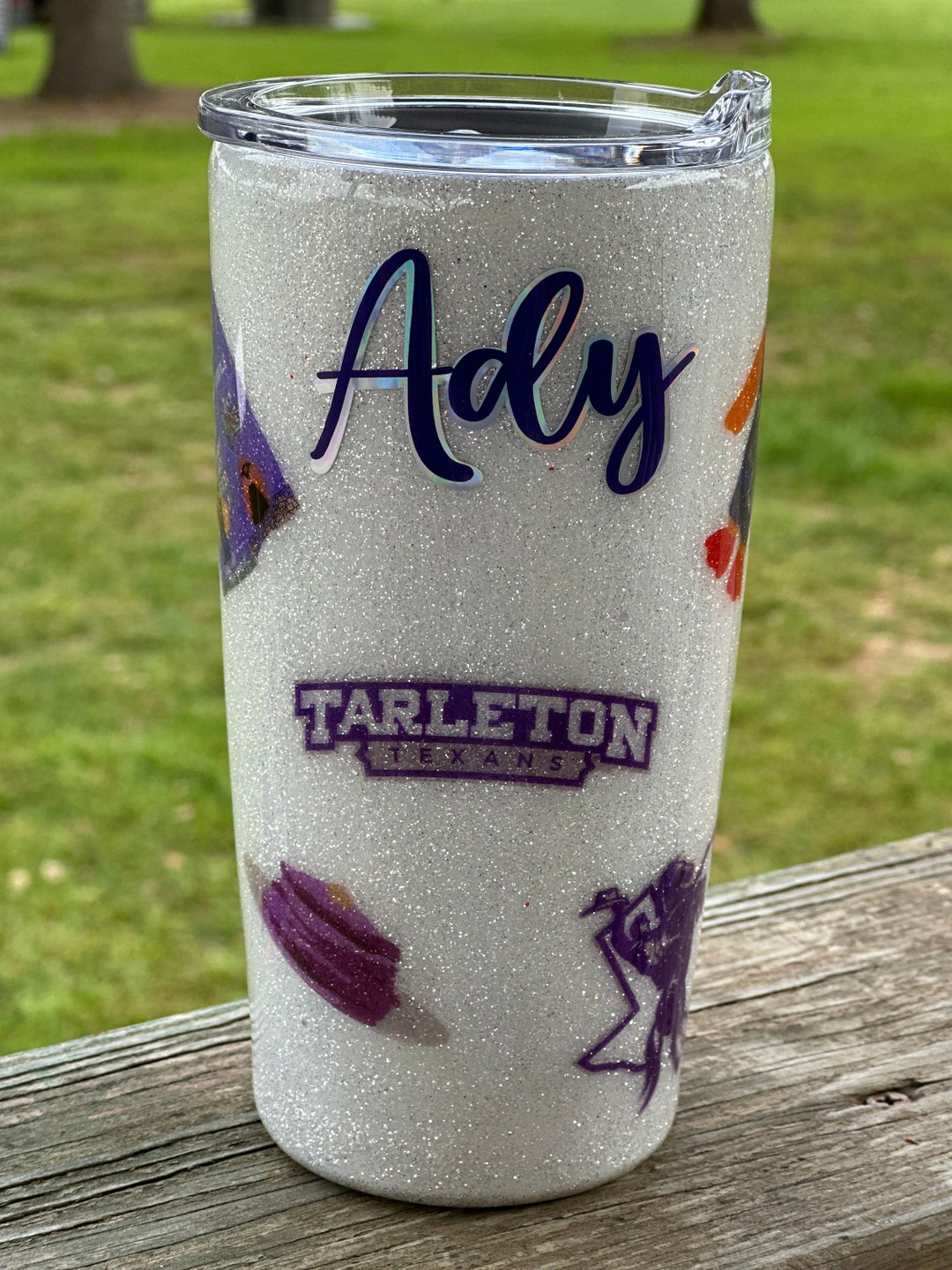 Tarleton Traditions Stainless Steel Glitter Tumbler Officially CLC ...