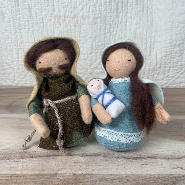 Cute Nativity Set - Etsy