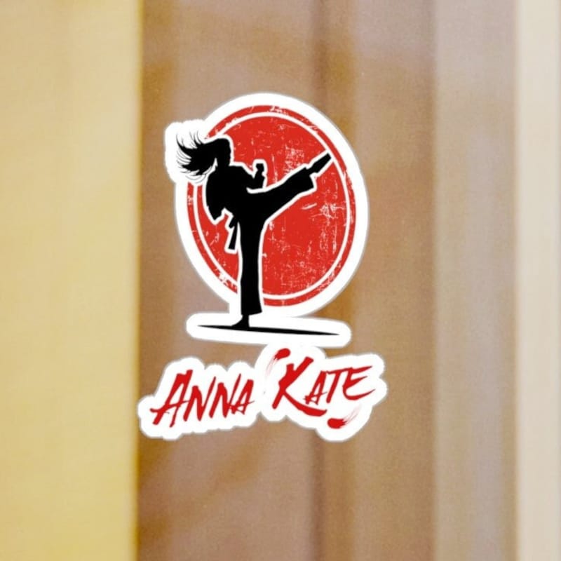 Karate Vinyl Label - Etsy