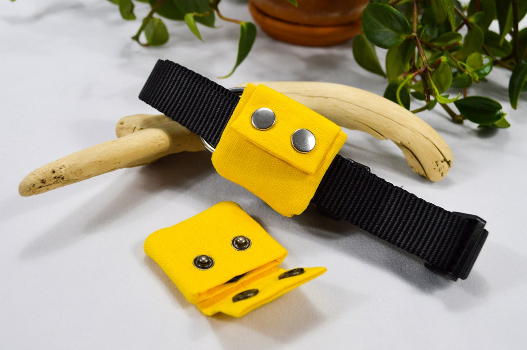Sunshine - Dog Tag Silencer / Tag Bag / Dog Tag Holder / Dog Tag Holder ...