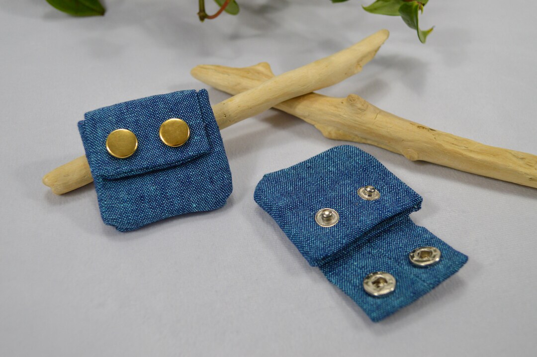 Peacock - Dog Tag Silencer / Tag Bag / Dog Tag Holder / Dog Tag Holder ...