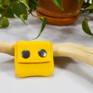 Sunshine - Dog Tag Silencer / Tag Bag / Dog Tag Holder / Dog Tag Holder ...