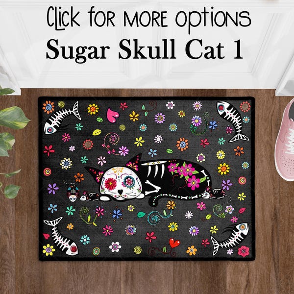 Day of the Dead Cat - Etsy