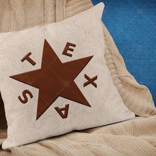 Texas Pillow - Etsy
