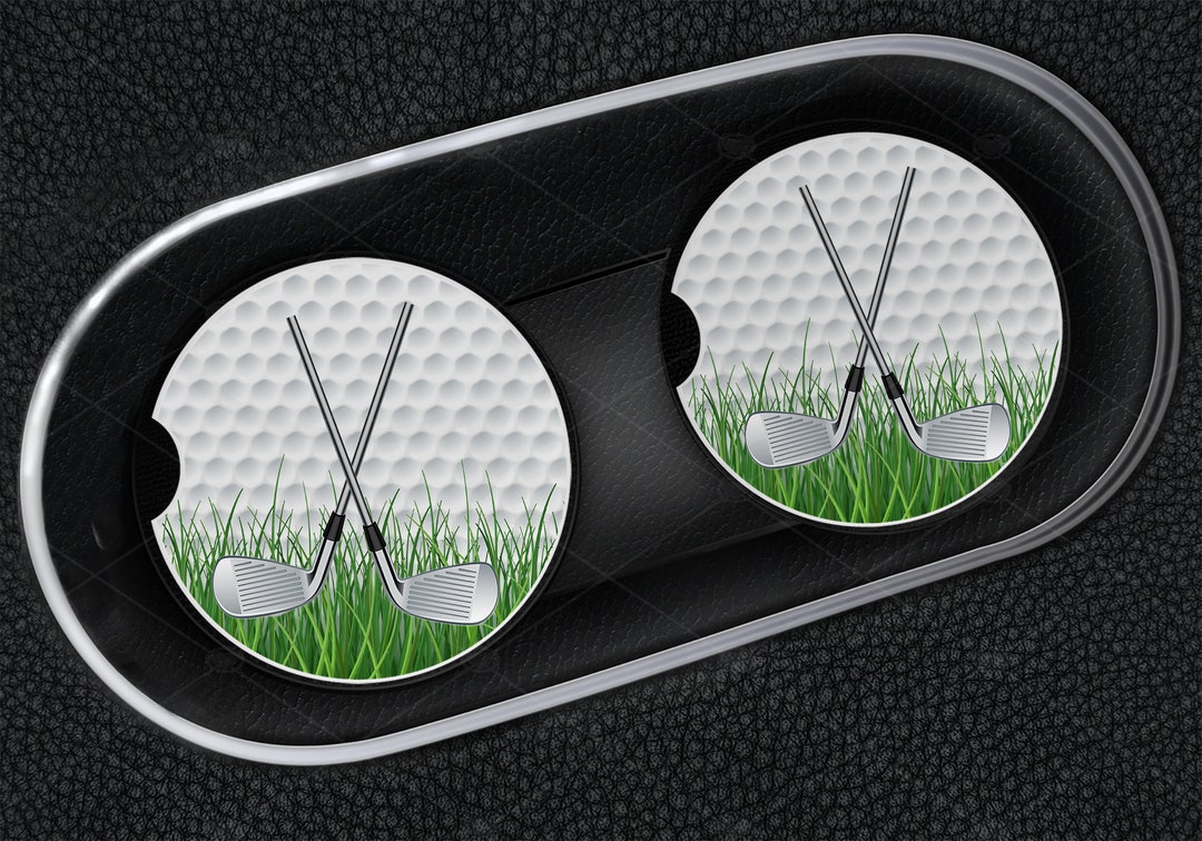 Sandstone Car Coaster Set | Golf Club Coaster | Golf Team | Absorbent ...