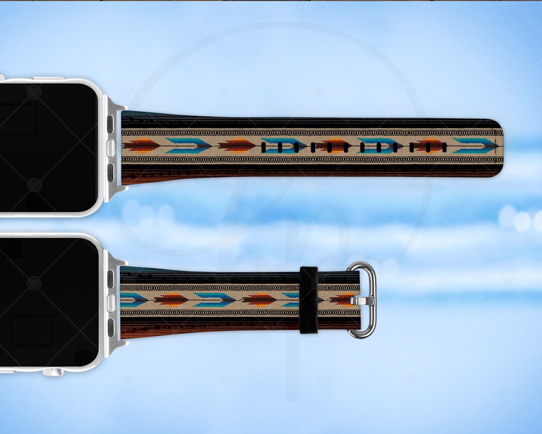 Aztec Navajo Watch Band | Southwestern Bracelet | American Indian ...