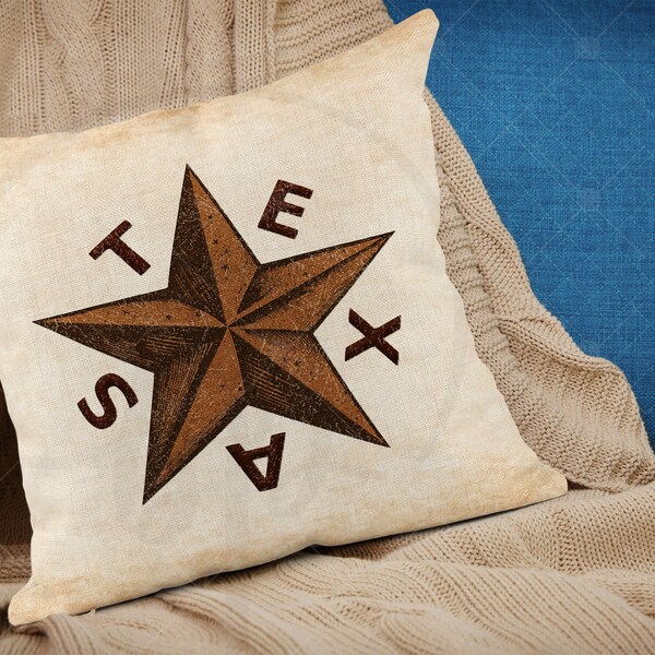 Texas Pillow - Etsy
