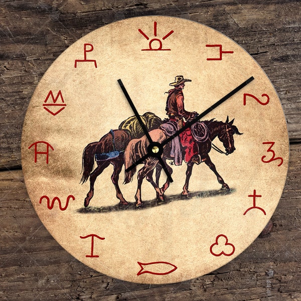 Western Clocks - Etsy