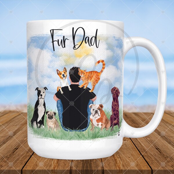 Fur Dad - Etsy