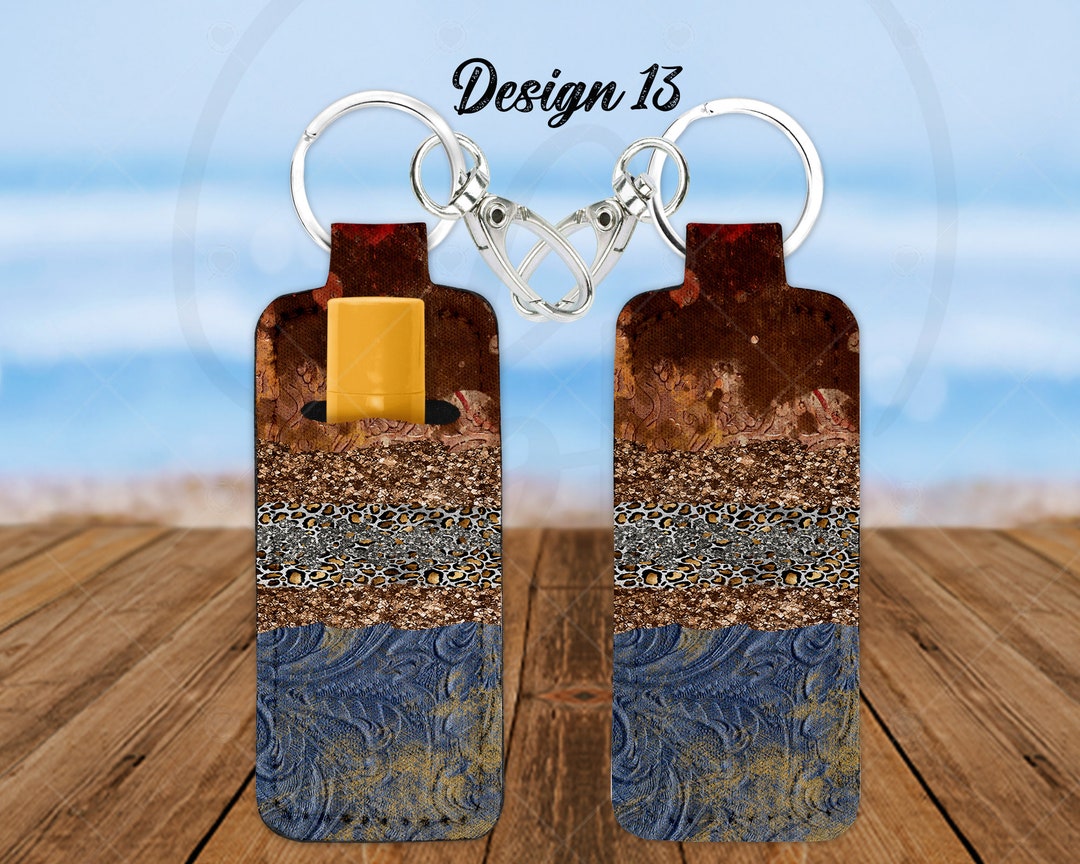 Lip Balm Holder Keychain | Rodeo Cowboy | Backpack Key Ring Accessory ...