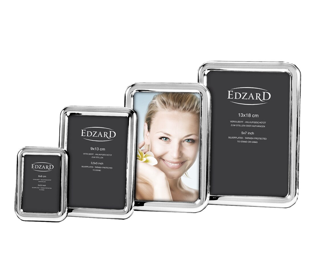 Photo Frame Como for Photo 10 X 15 Cm Precious Silver-plated - Etsy