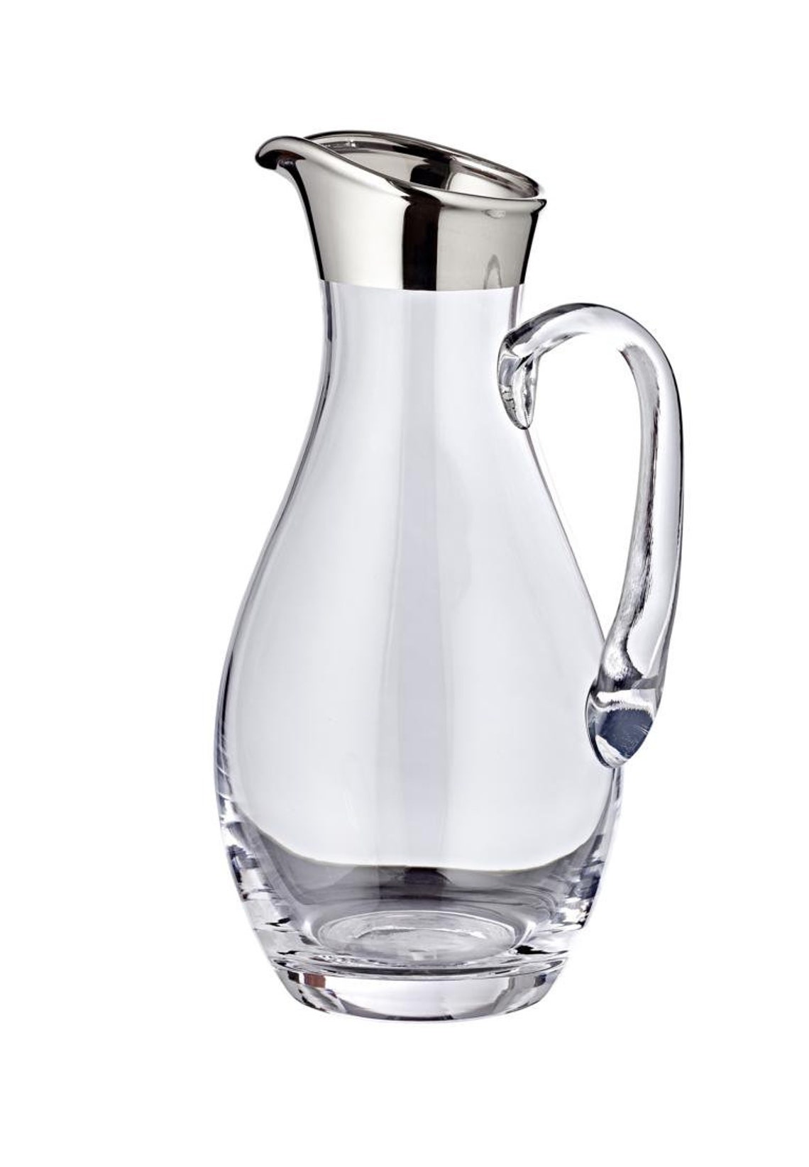 Jug Johnny Hand-blown Crystal Glass With a Platinum Rim - Etsy