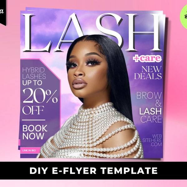 Instagram Magazine Template - Etsy