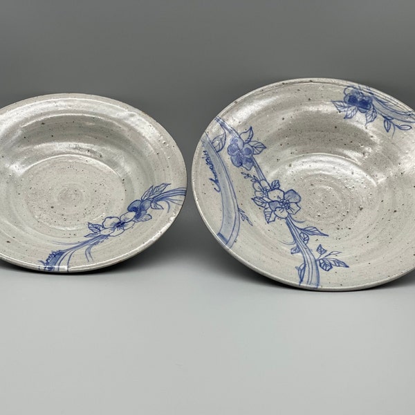 Ceramic Flower Plate - Etsy