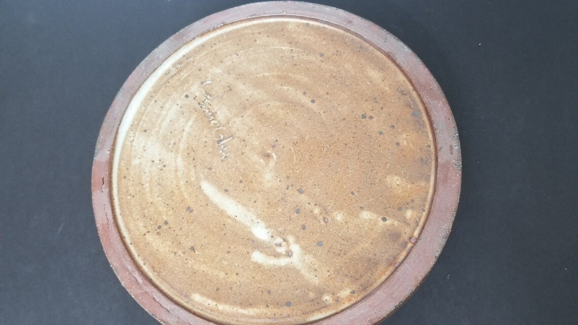 Desert Sand Pattern Ceramic Plate Nature Pattern Handmade | Etsy