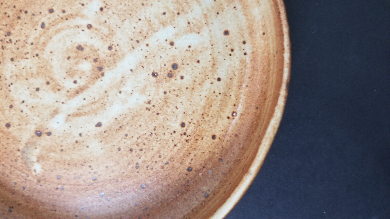 Desert Sand Pattern Ceramic Plate Nature Pattern Handmade | Etsy