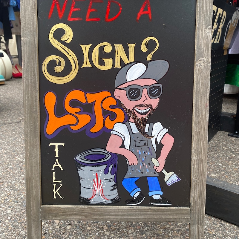 Hand Painted Sign - Etsy